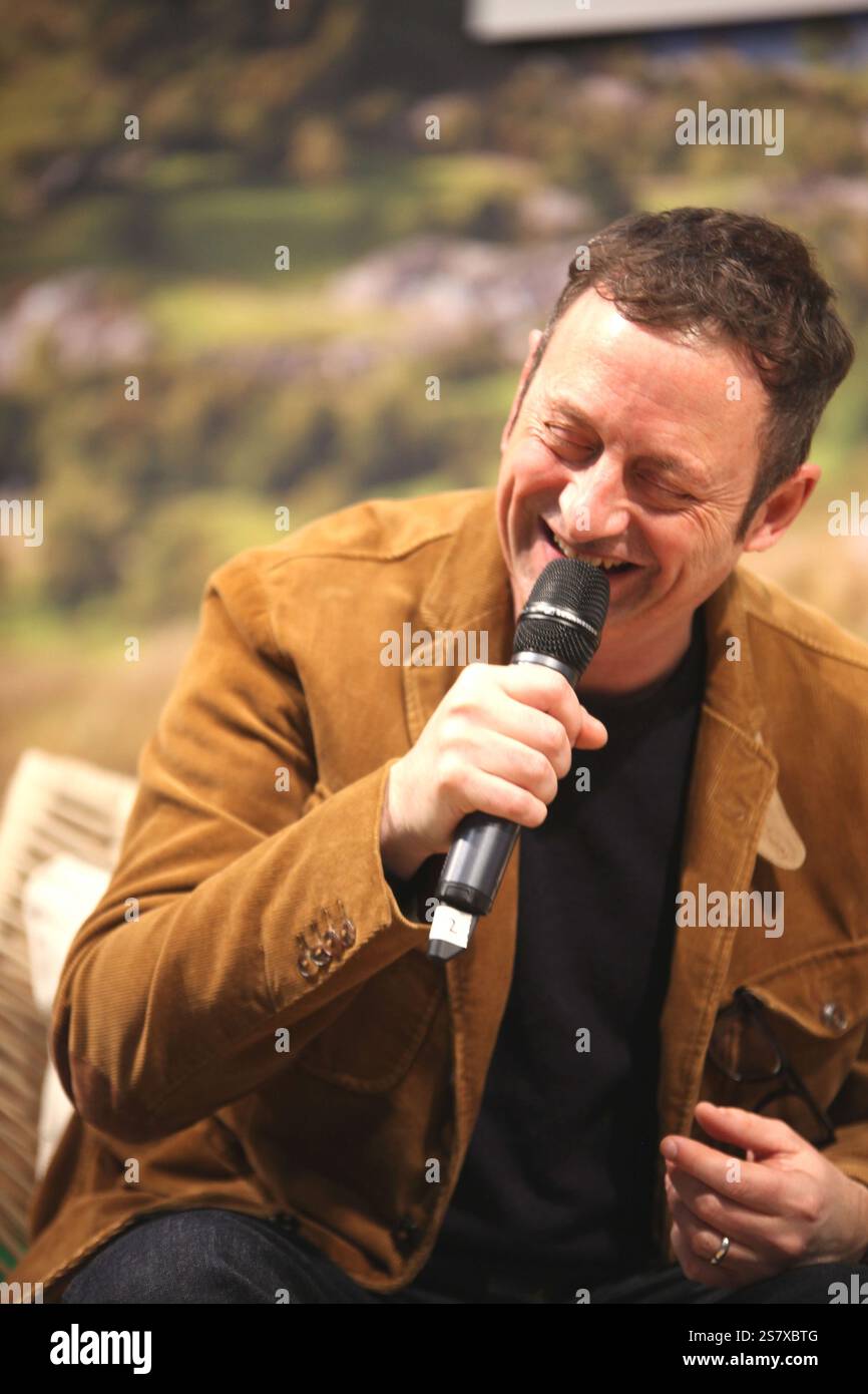 Matt Allwright at the Caravan & Motorhome Show at the NEC in Birmingham ...