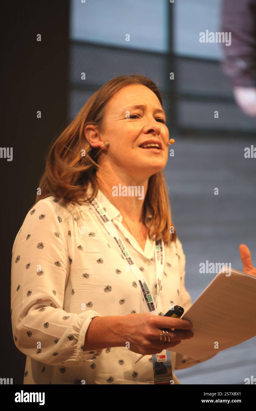Miranda Krestovnikoff at the Caravan & Motorhome Show at the NEC in ...