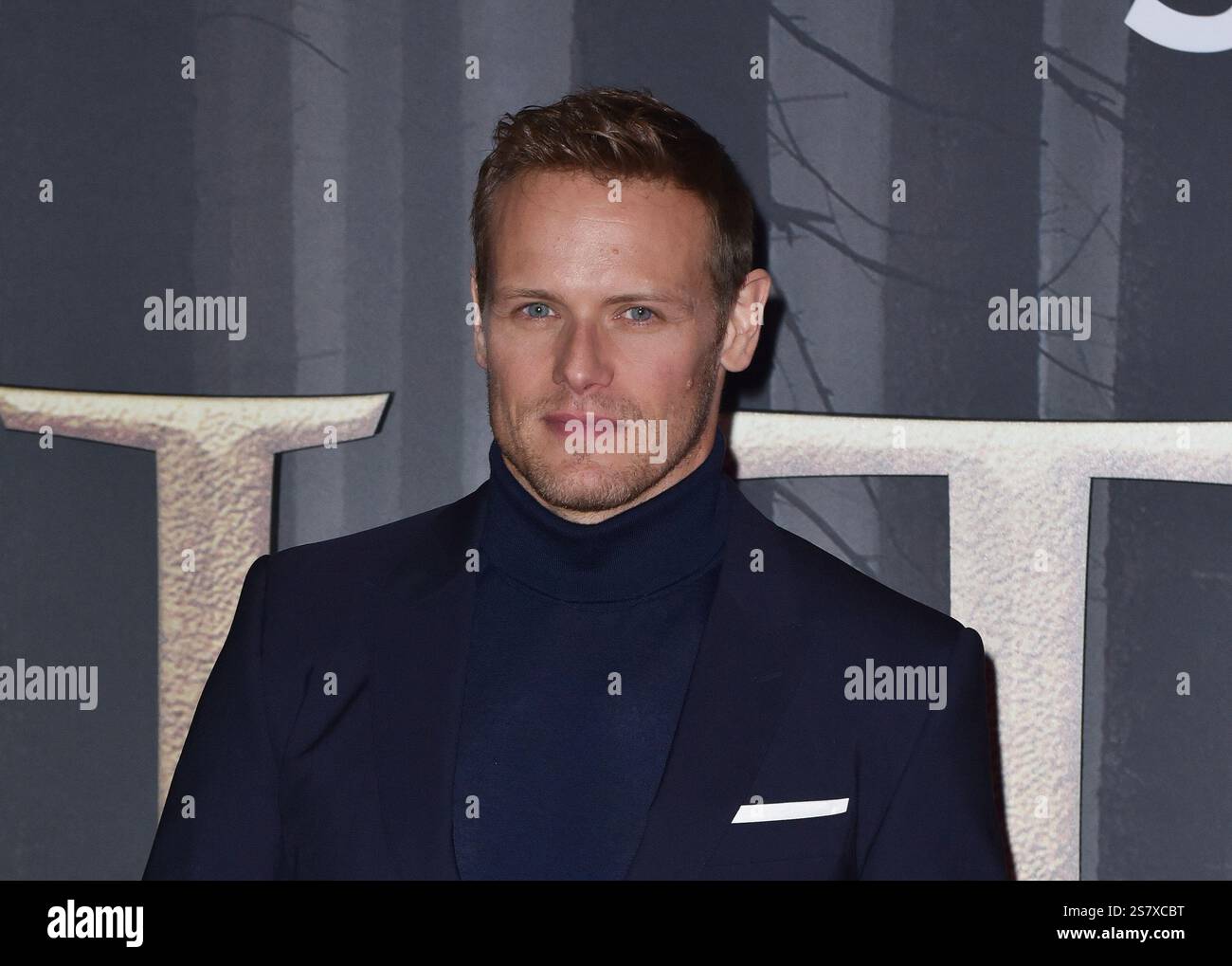 Sam Heughan attends 'Outlander' Season 6 Premiere, at the Royal ...