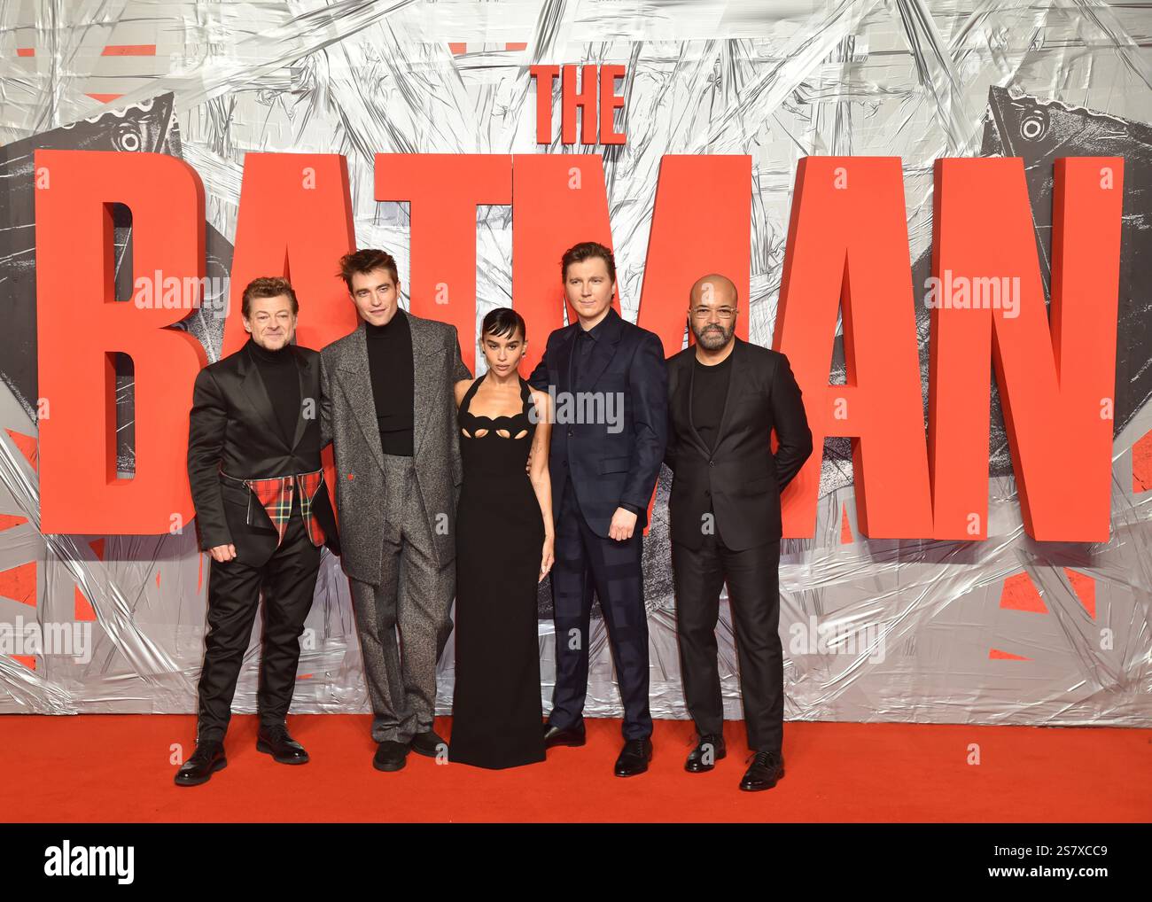 Andy Serkis, Robert Pattinson, Zoe Kravitz, Paul Dano, Jeffrey W ...
