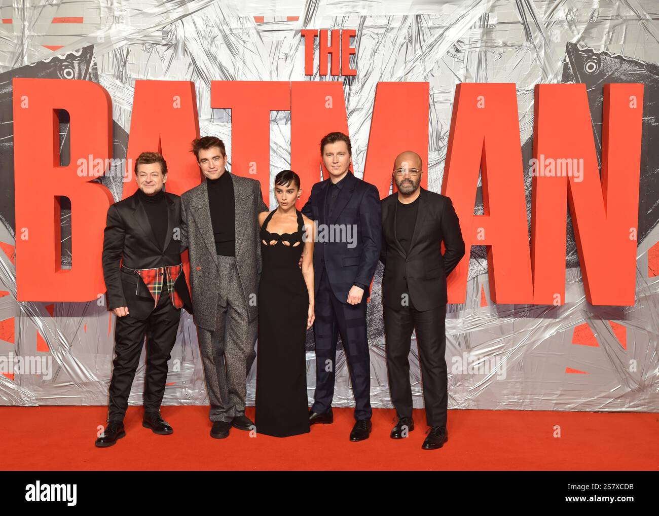 Andy Serkis, Robert Pattinson, Zoe Kravitz, Paul Dano and Jeffrey ...