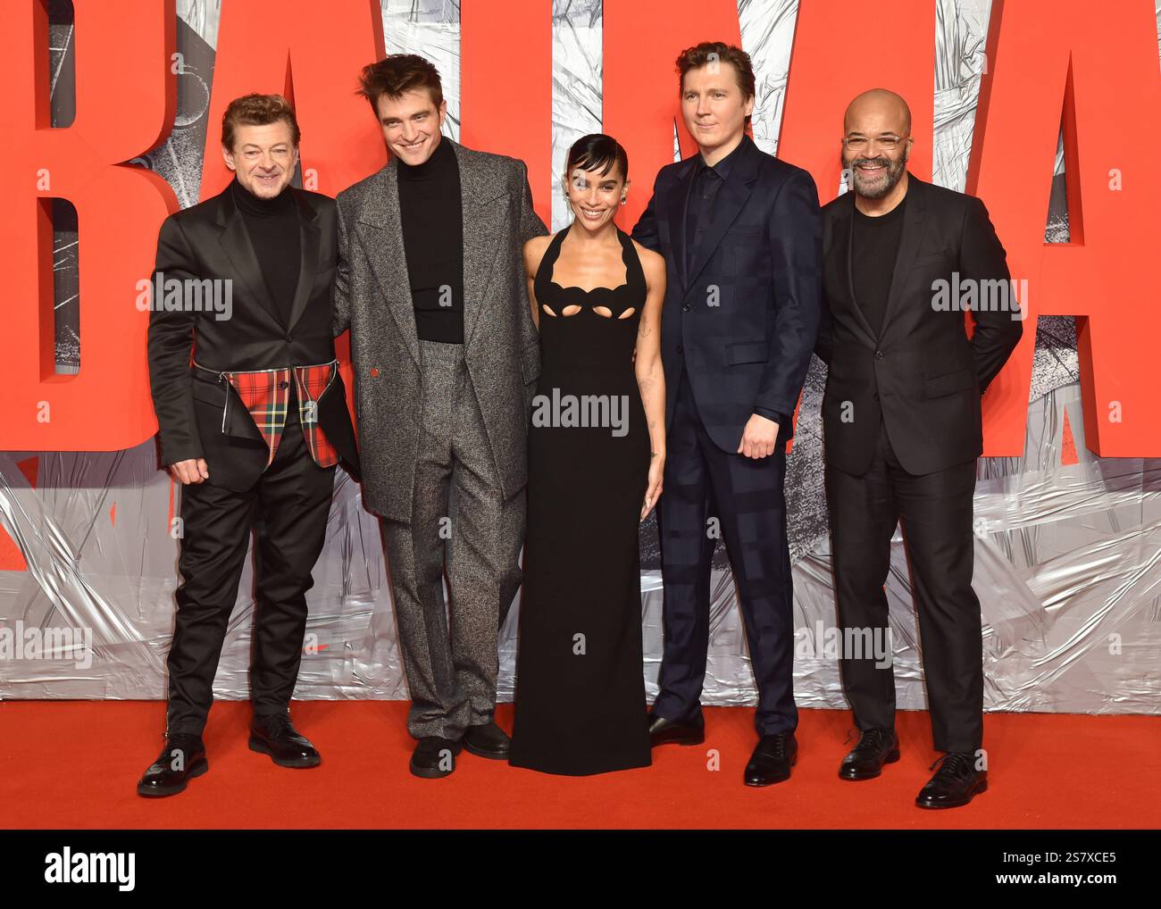 Andy Serkis, Robert Pattinson, Zoe Kravitz, Paul Dano and Jeffrey ...