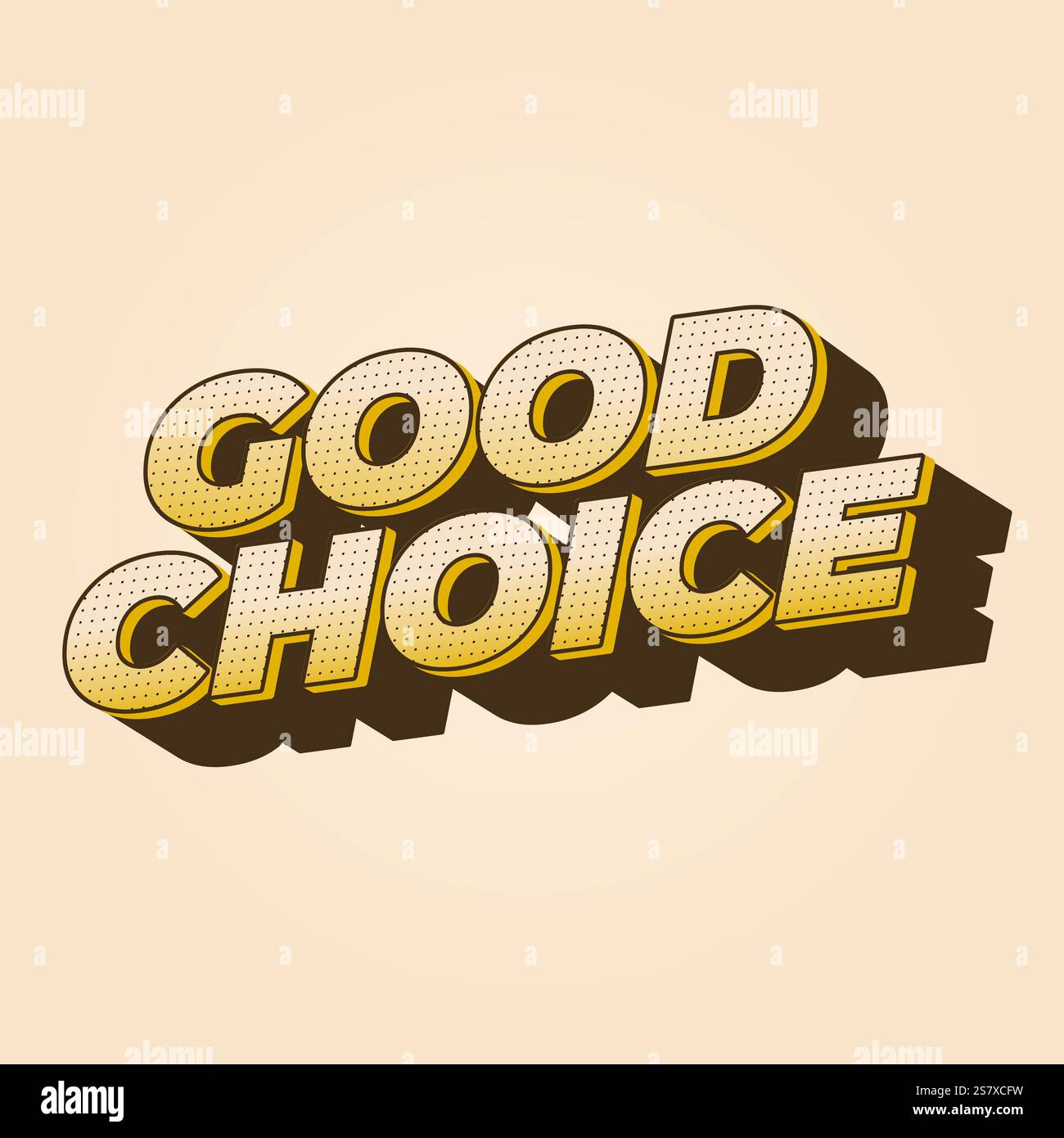 Good choice. text effect design for social media ads purpose Stock ...