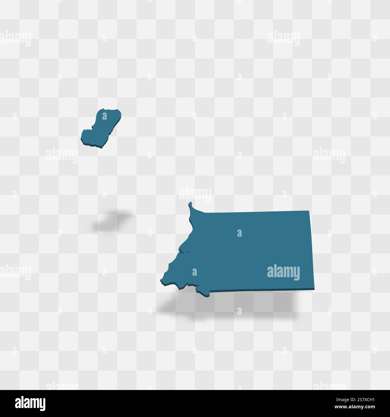 Equatorial Guinea high detailed vector representation of country ...