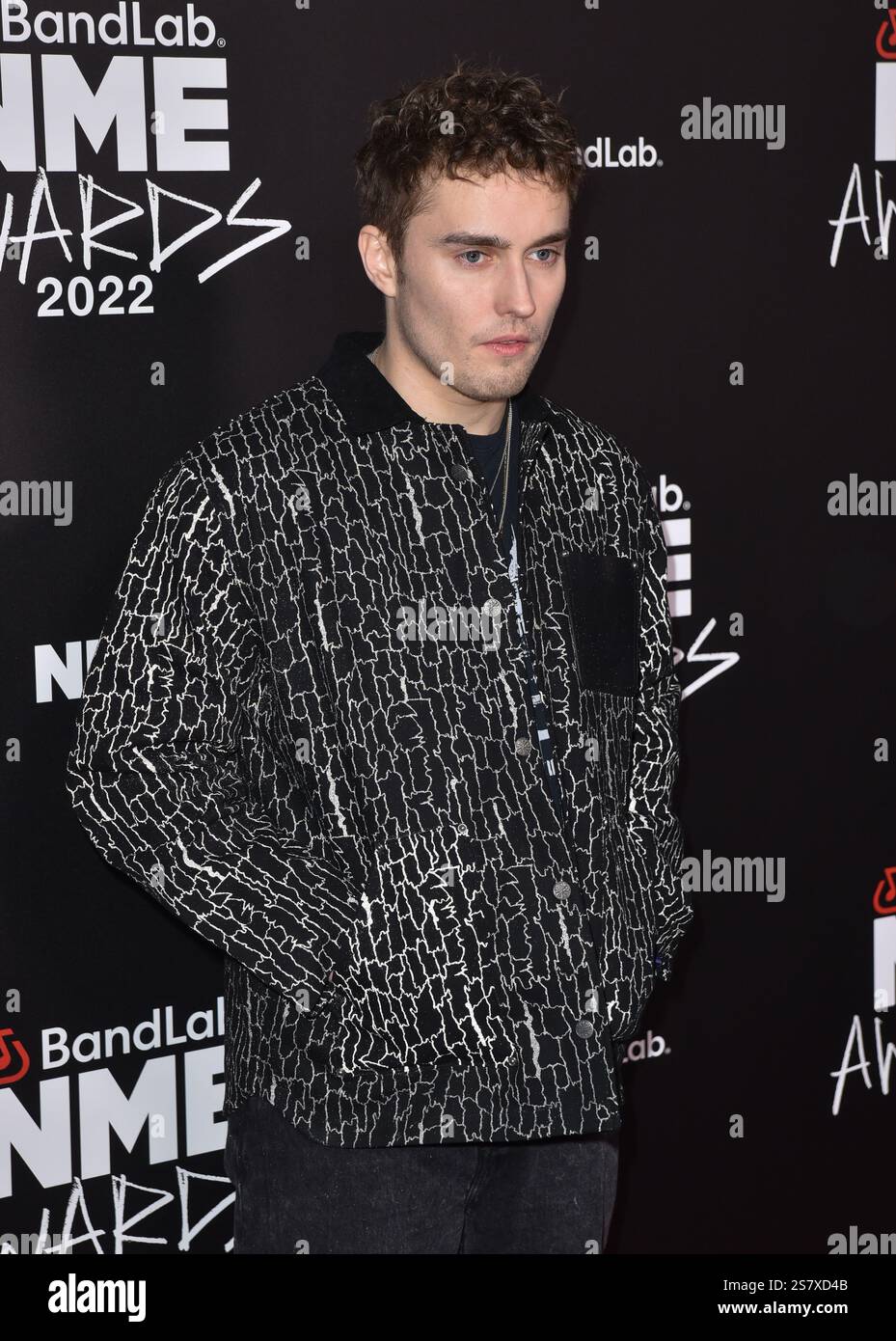 Sam Fender at the NME Awards 2022 at the O2 Academy Brixton in London ...