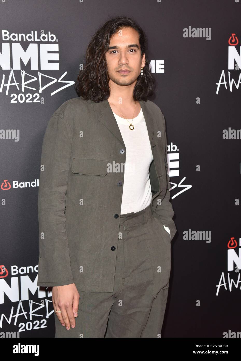 Nathaniel Curtis at the NME Awards 2022 at the O2 Academy Brixton in ...