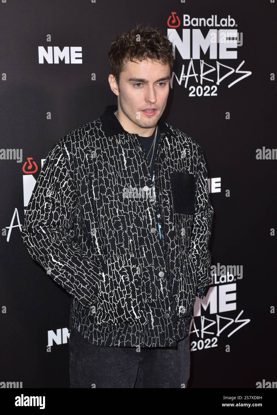 Sam Fender at the NME Awards 2022 at the O2 Academy Brixton in London ...
