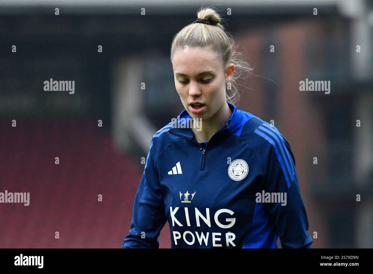 London, England. 19 January 2025. Goalkeeper Rebekah Dowsett during the ...