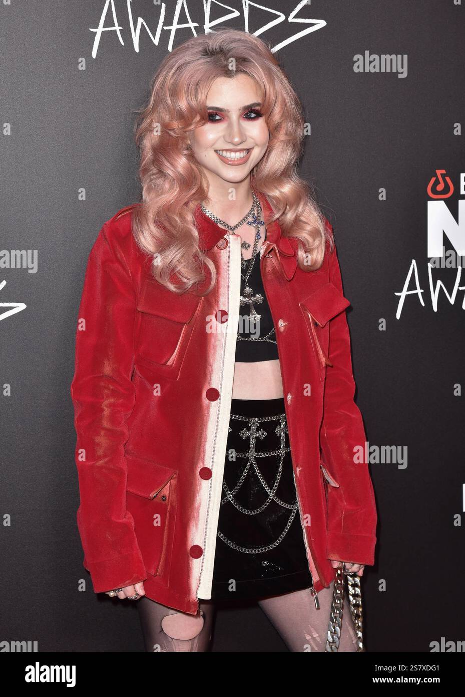Abby Roberts at the NME Awards 2022 at the O2 Academy Brixton in London ...