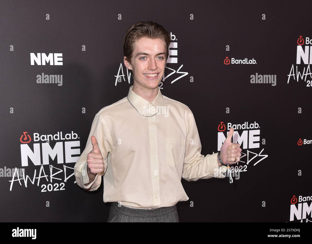 Francis Bourgeois at the NME Awards 2022 at the O2 Academy Brixton in ...