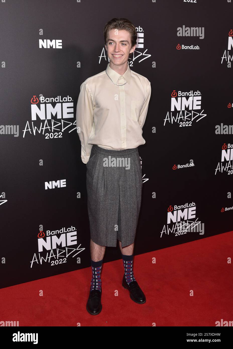 Francis Bourgeois at the NME Awards 2022 at the O2 Academy Brixton in ...