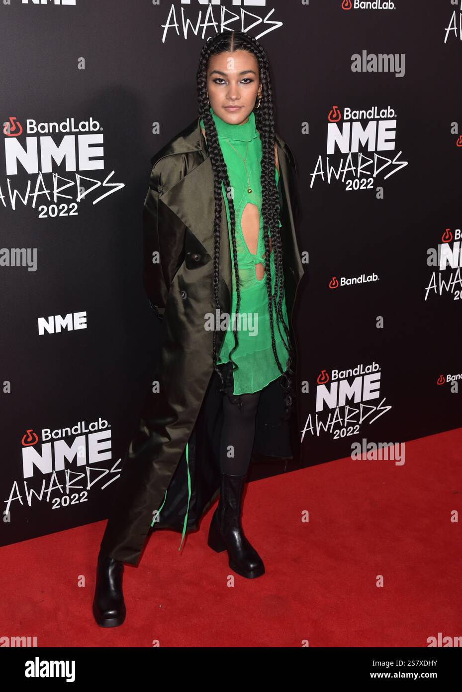 Olivia Dean at the NME Awards 2022 at the O2 Academy Brixton in London ...