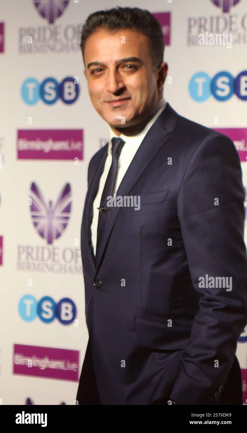 Adil Ray at the Pride Of Birmingham Awards on Monday 7th March 2022 ...