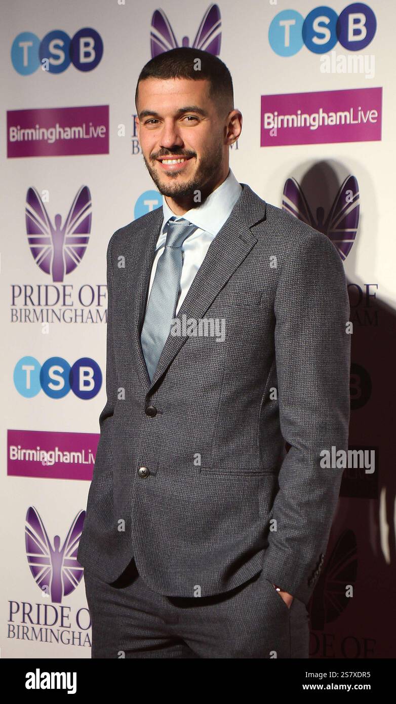 Conor Coady at the Pride Of Birmingham Awards on Monday 7th March 2022 ...