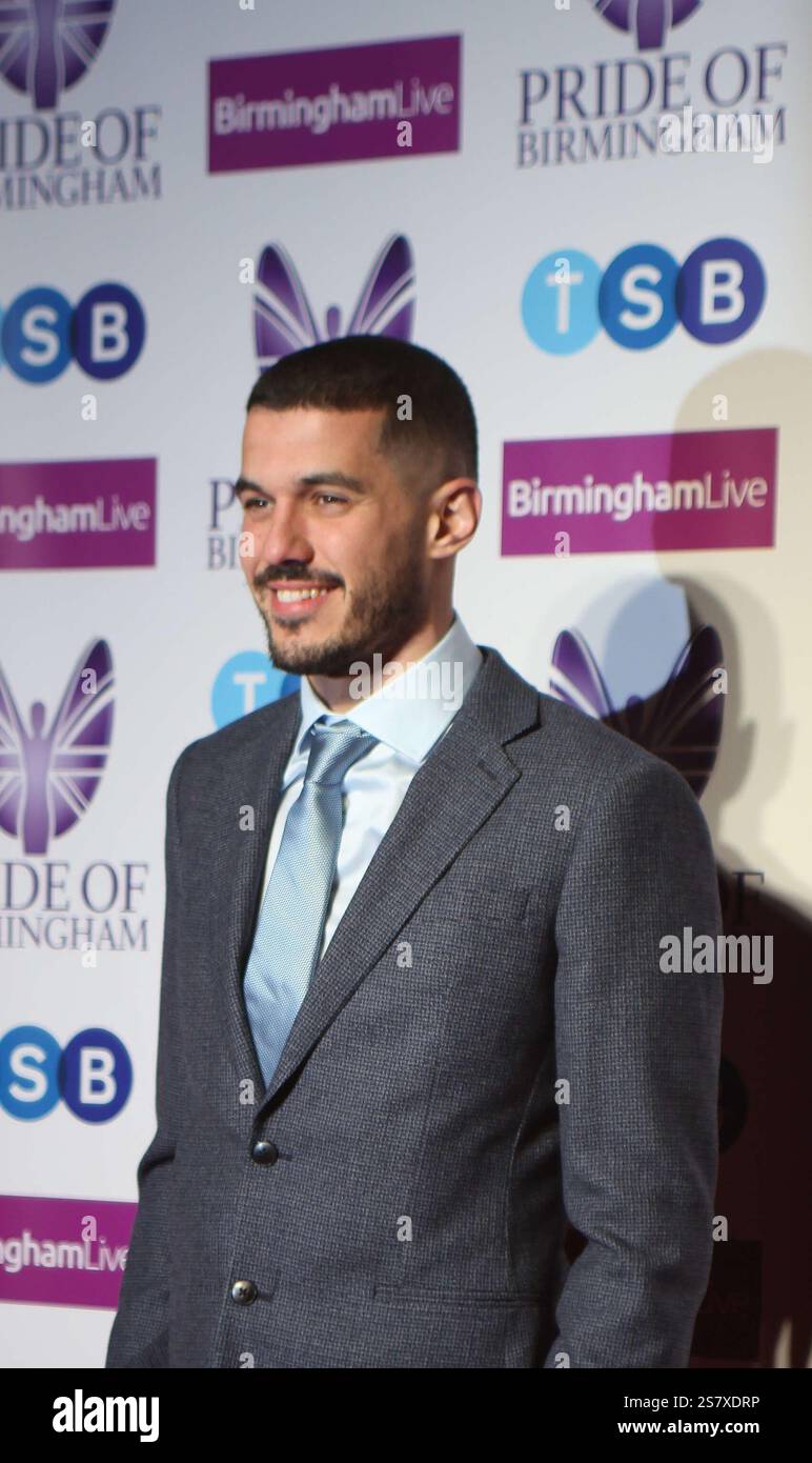 Conor Coady at the Pride Of Birmingham Awards on Monday 7th March 2022 ...