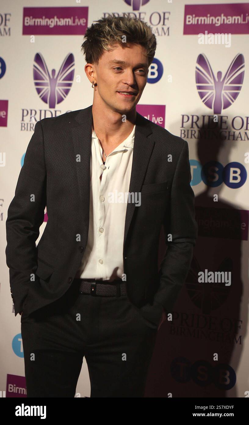 Connor Ball at the Pride Of Birmingham Awards on Monday 7th March 2022 ...