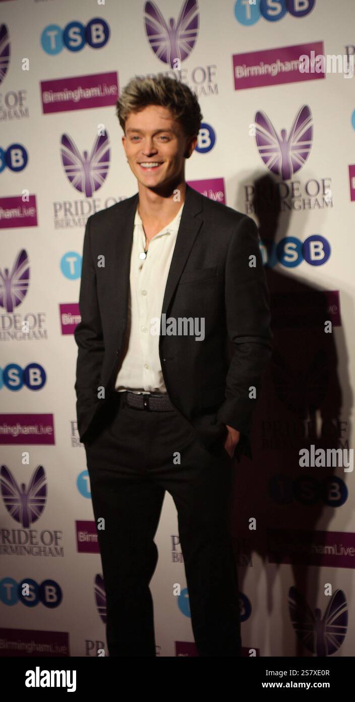 Connor Ball at the Pride Of Birmingham Awards on Monday 7th March 2022 ...