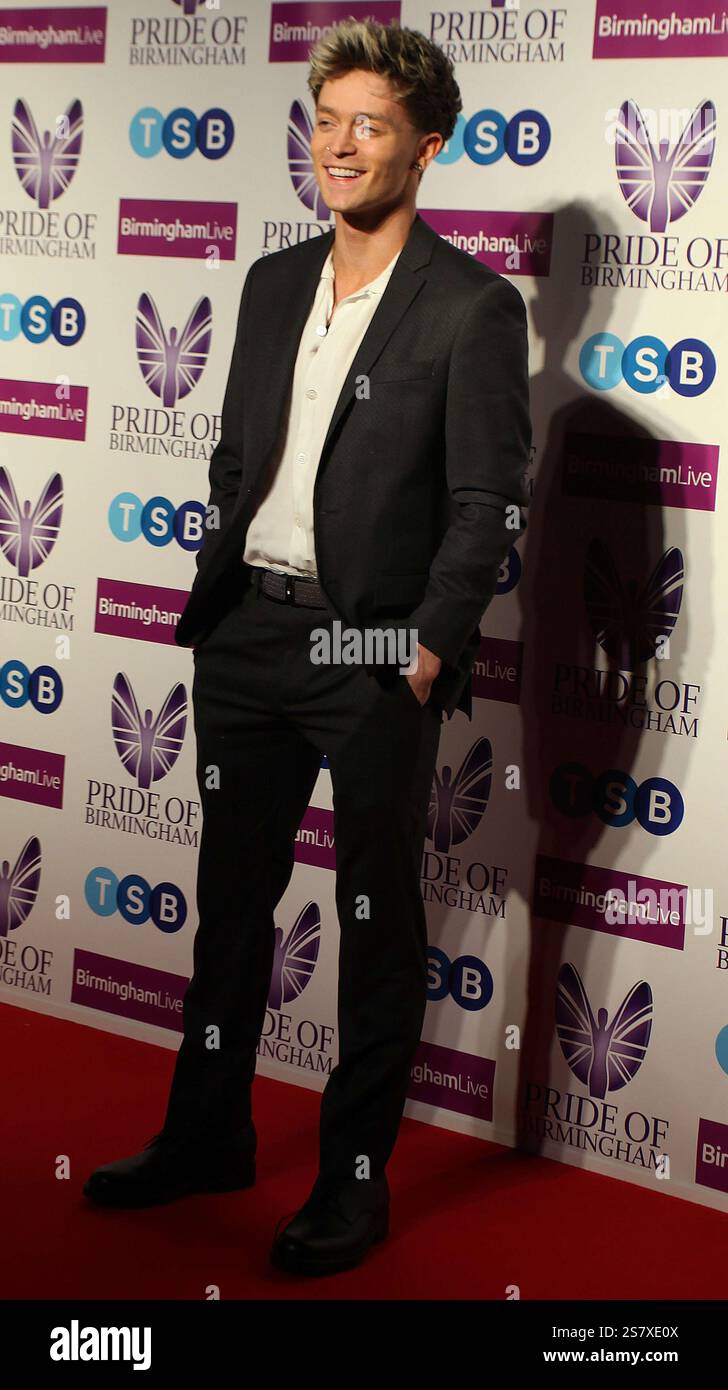 Connor Ball at the Pride Of Birmingham Awards on Monday 7th March 2022 ...