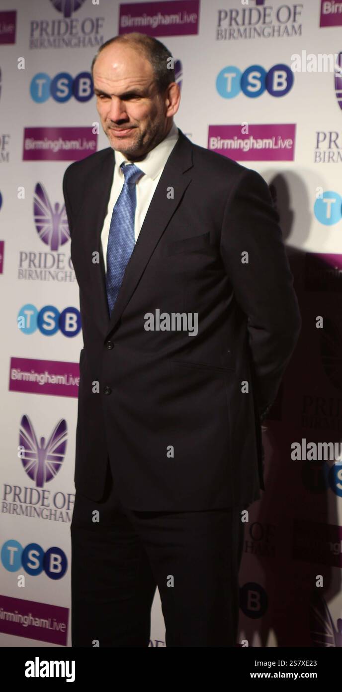 Martin Johnson at the Pride Of Birmingham Awards on Monday 7th March ...