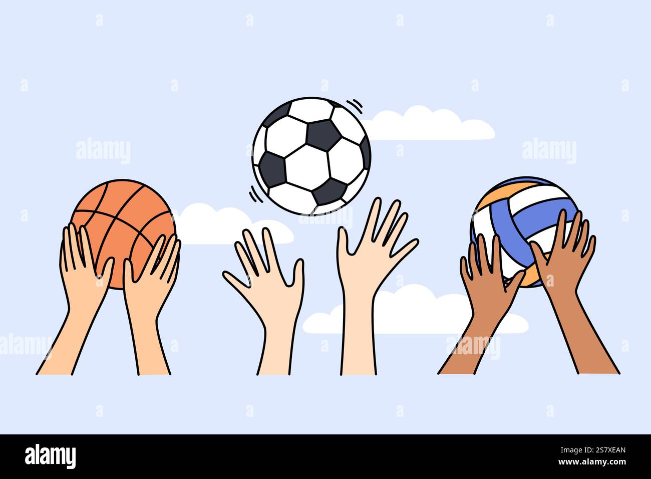 Good game children sports Stock Vector Images - Alamy