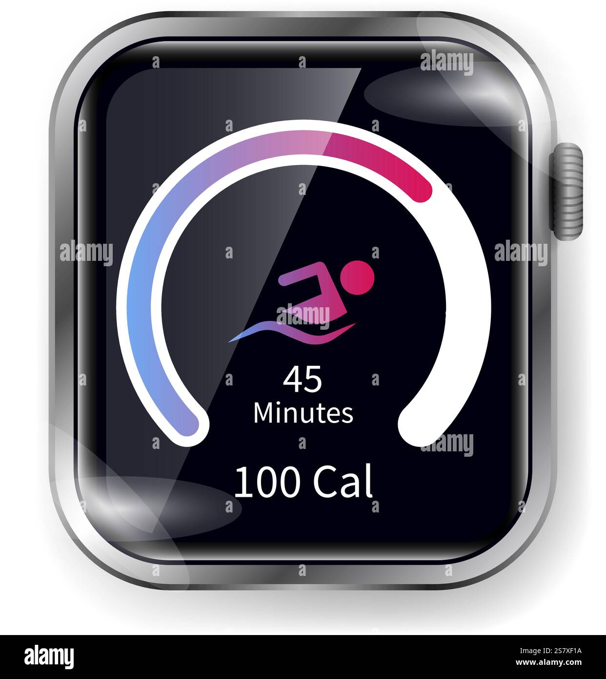 Tracking arc Stock Vector Images - Alamy