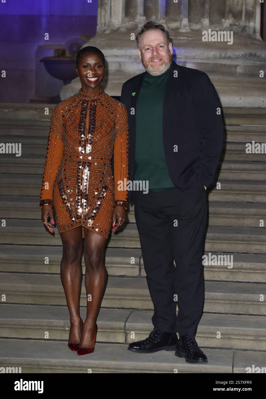 Ann Akinjirin and David Ganly attends 'Moon Knight' - Special Screening ...