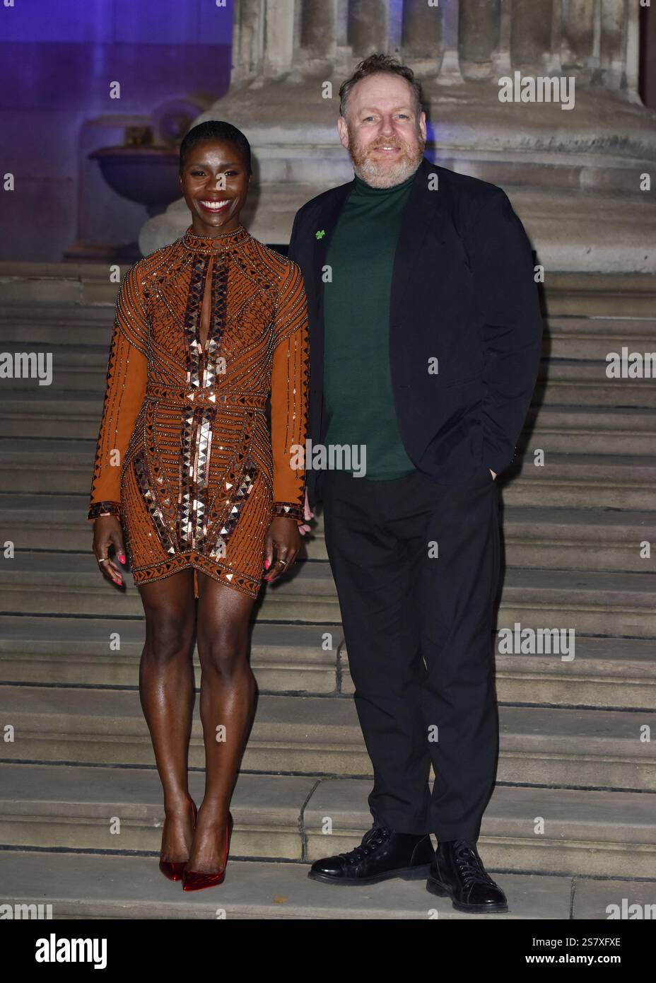 Ann Akinjirin and David Ganly attends 'Moon Knight' - Special Screening ...