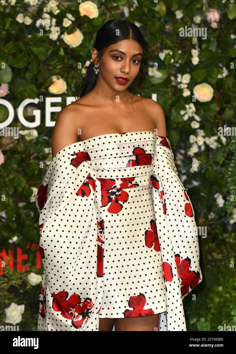 Charithra Chandran attends 'Bridgerton' "Series 2 World Premiere at ...