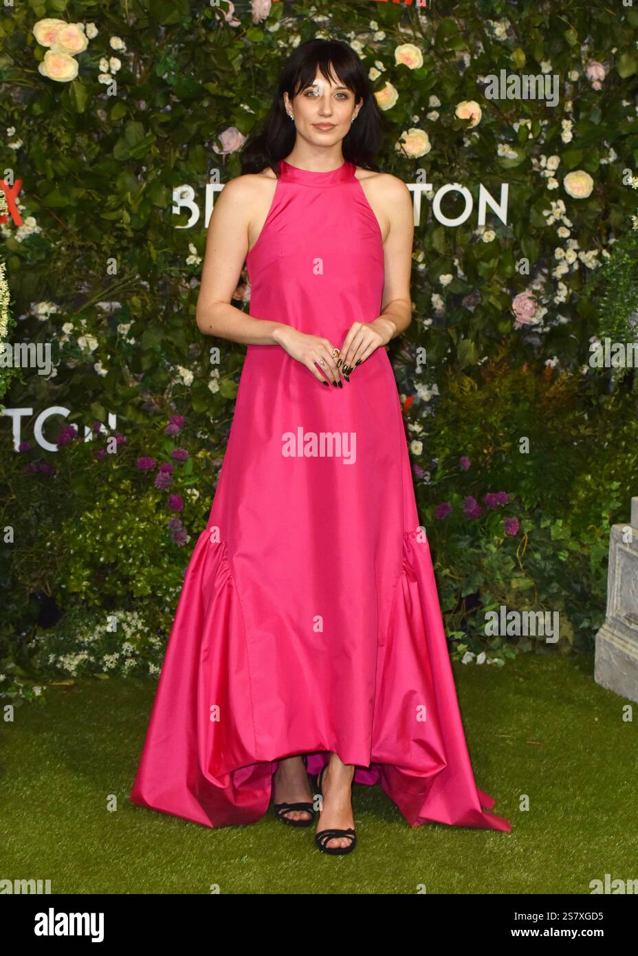 Harriet Cains attends 'Bridgerton' Series 2 World Premiere at Tate ...