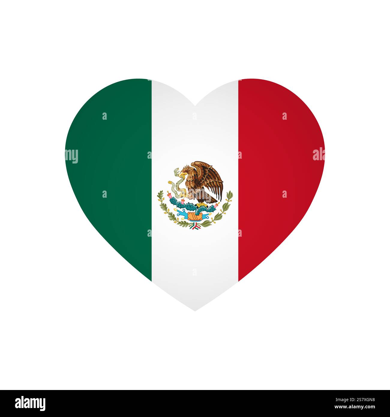 Mexico flag - rectangle colorful flag representing a country cultural ...