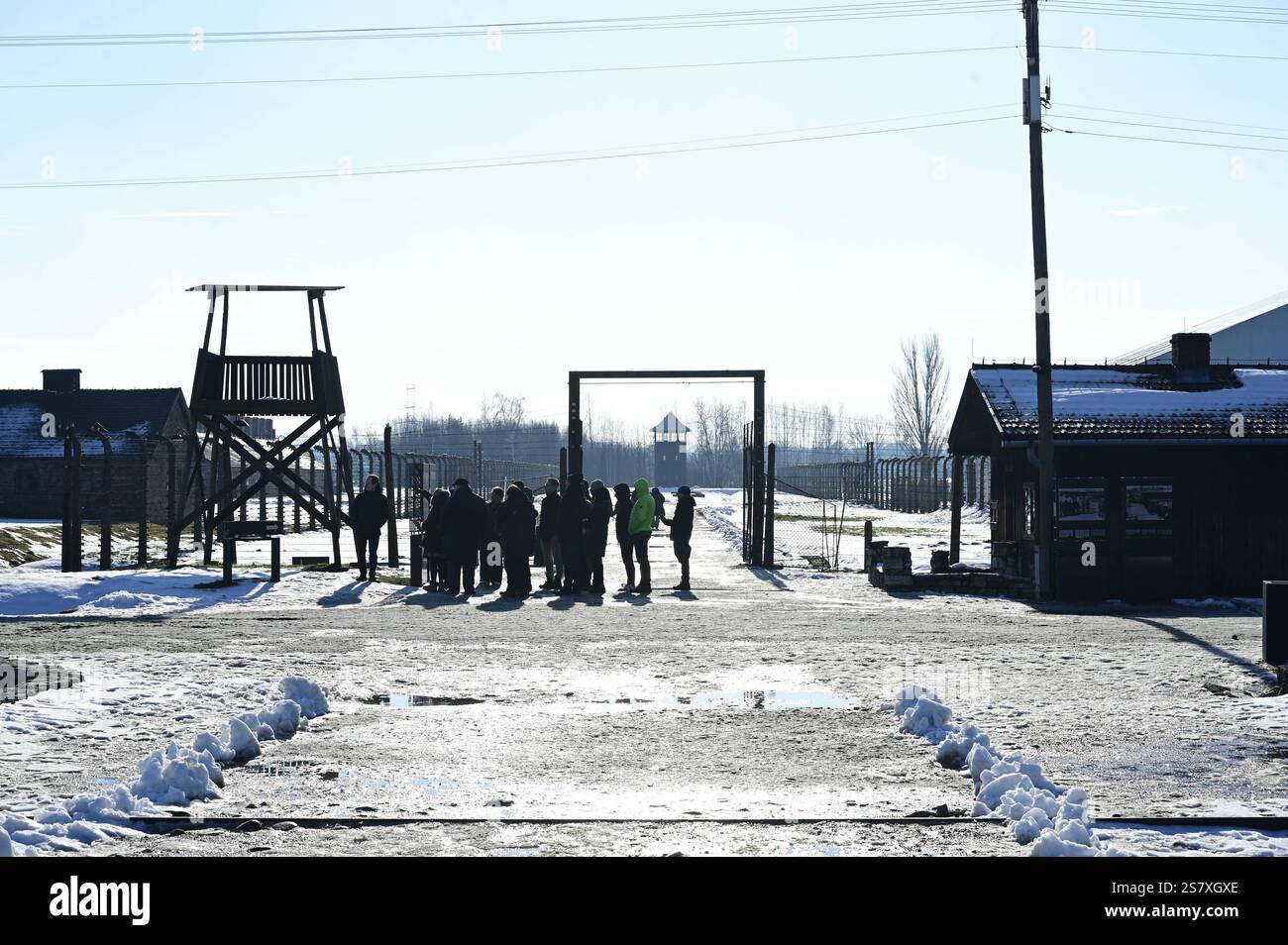 Auschwitz birkenau kaserne hi-res stock photography and images - Alamy
