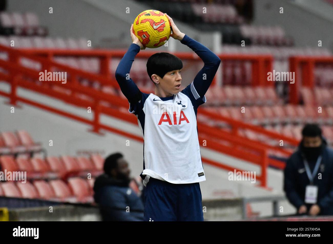 London, England. 19 January 2025. Ashleigh Neville of Tottenham Hotspur ...