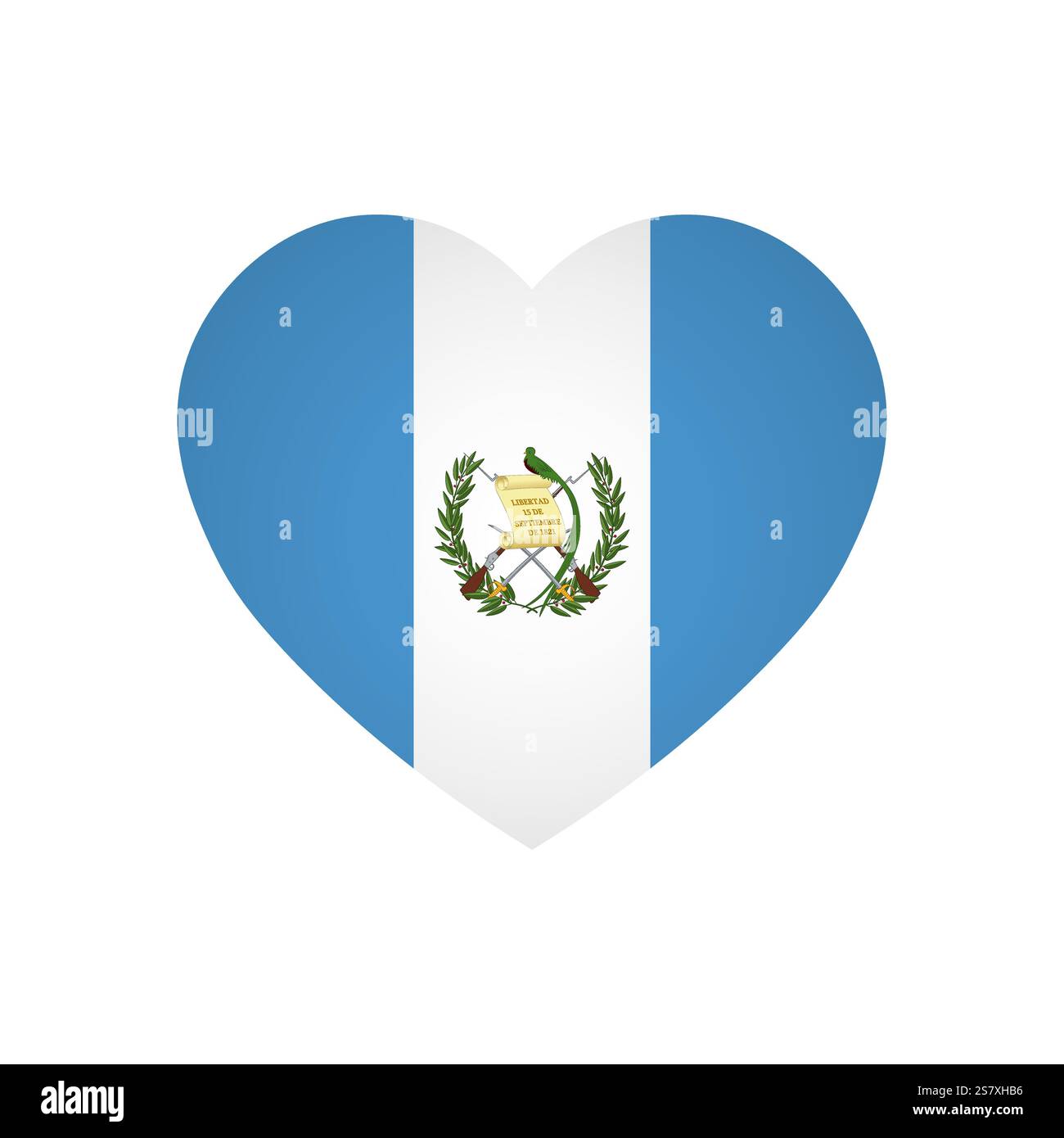 Guatemala flag - rectangle colorful flag representing a country ...