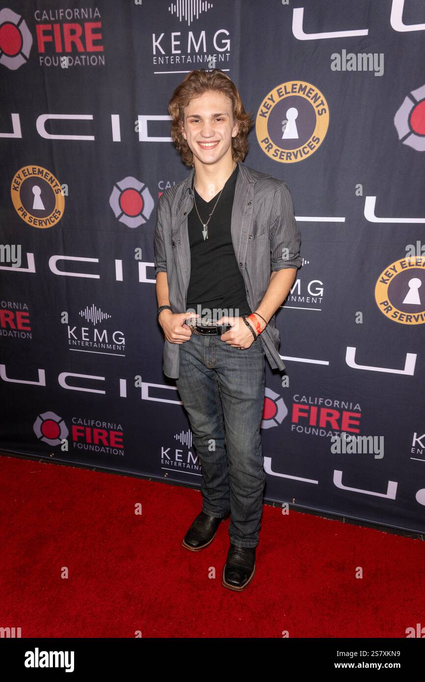 Actor / Singer Mason McNulty attends Pre-Grammy Kickoff and Fundraiser ...