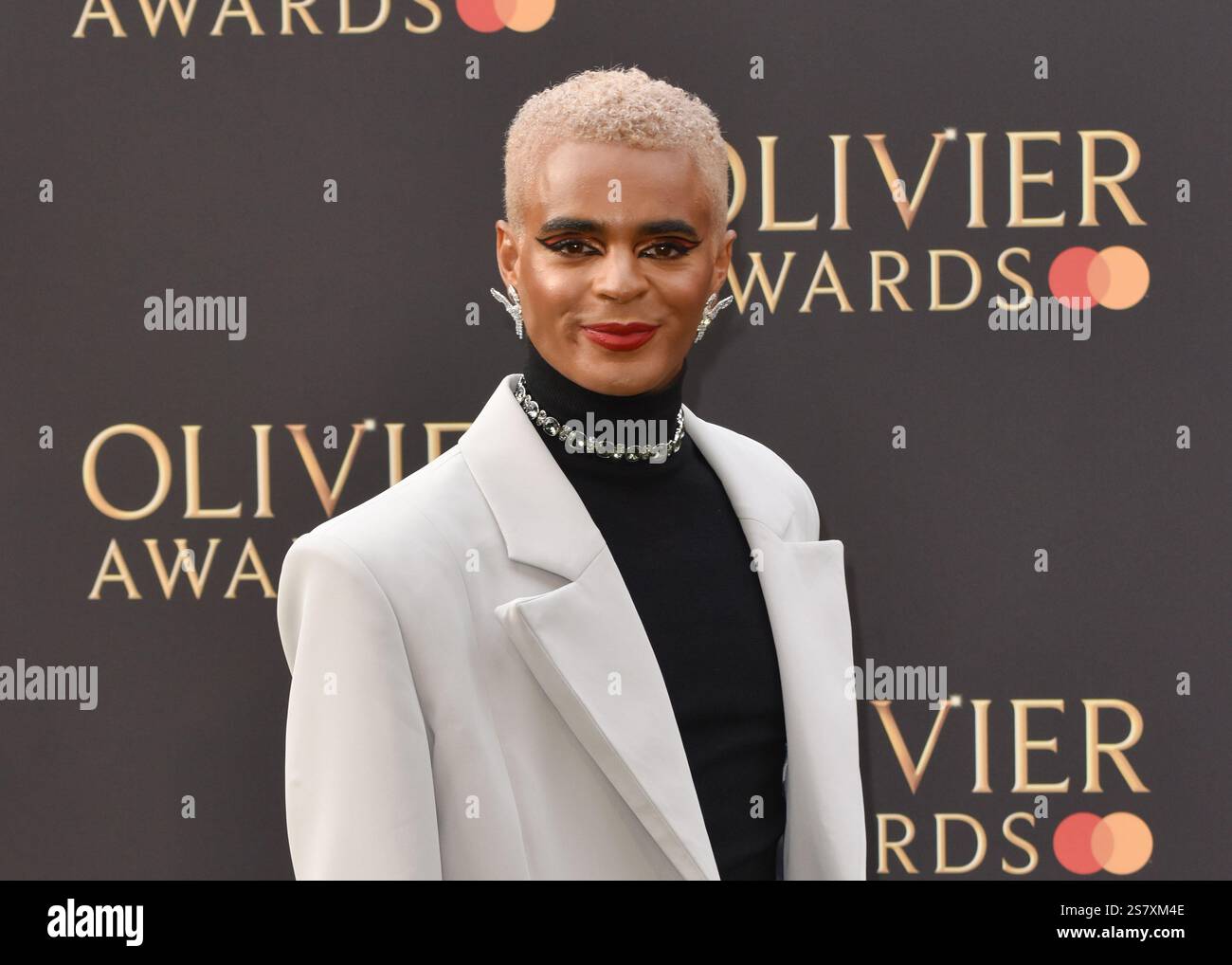 Layton Williams attends The Olivier Awards at the Royal Albert Hall in ...