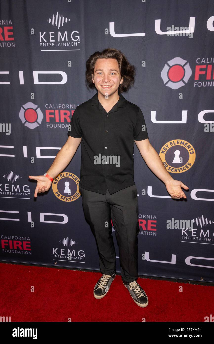 Los Angeles, USA. 19th Jan, 2025. Actor Bryson Robinson attends Pre ...