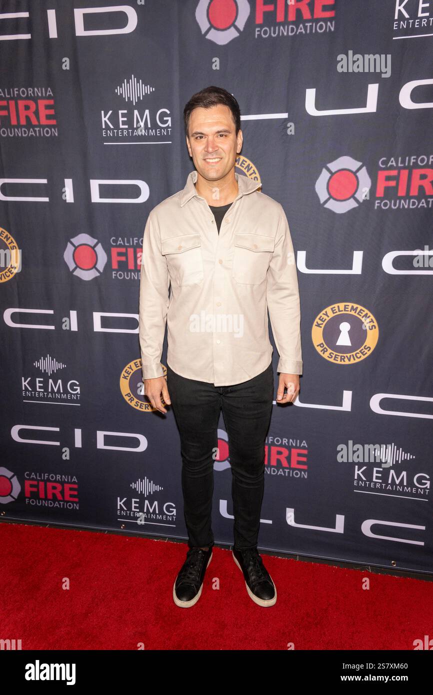Los Angeles, USA. 19th Jan, 2025. Actor Kash Hovey attends Pre-Grammy ...