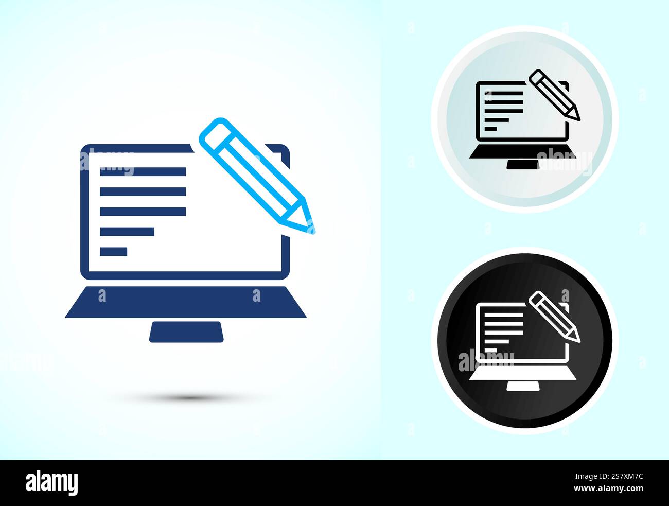 Online training icon design illustration, Webinar icon for website ...