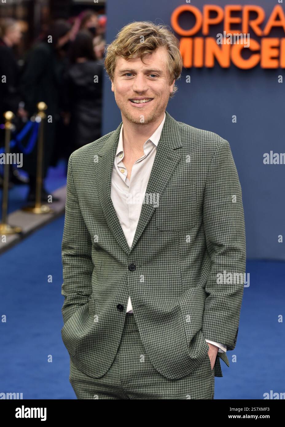 Johnny Flynn attends 'Operation Mincemeat' - UK Premiere at the Curzon ...