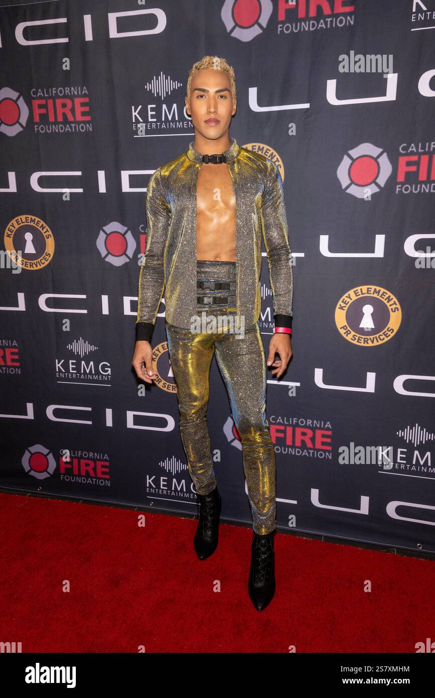 Los Angeles, USA. 19th Jan, 2025. Content Creator Alexander Jackson ...