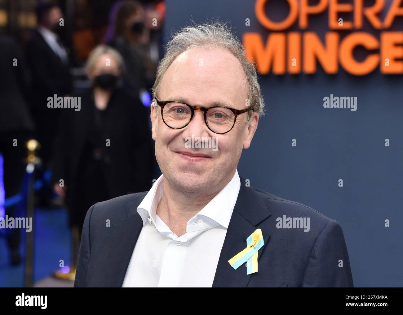 Ben Macintyre attends 'Operation Mincemeat' - UK Premiere at the Curzon ...