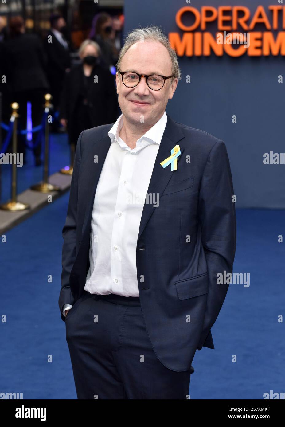 Ben Macintyre attends 'Operation Mincemeat' - UK Premiere at the Curzon ...