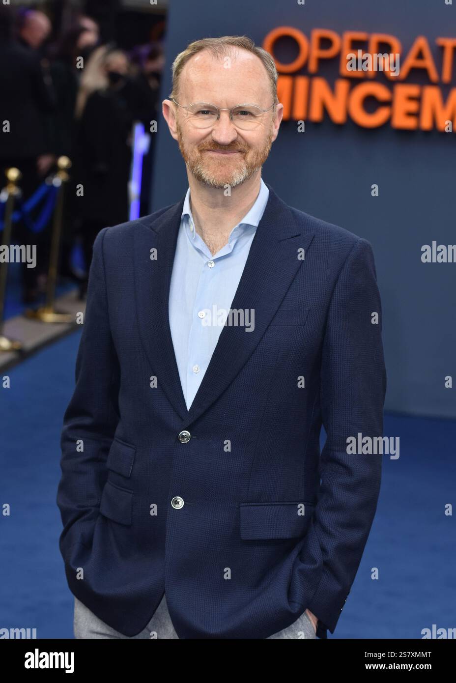 Mark Gatiss attends 'Operation Mincemeat' - UK Premiere at the Curzon ...