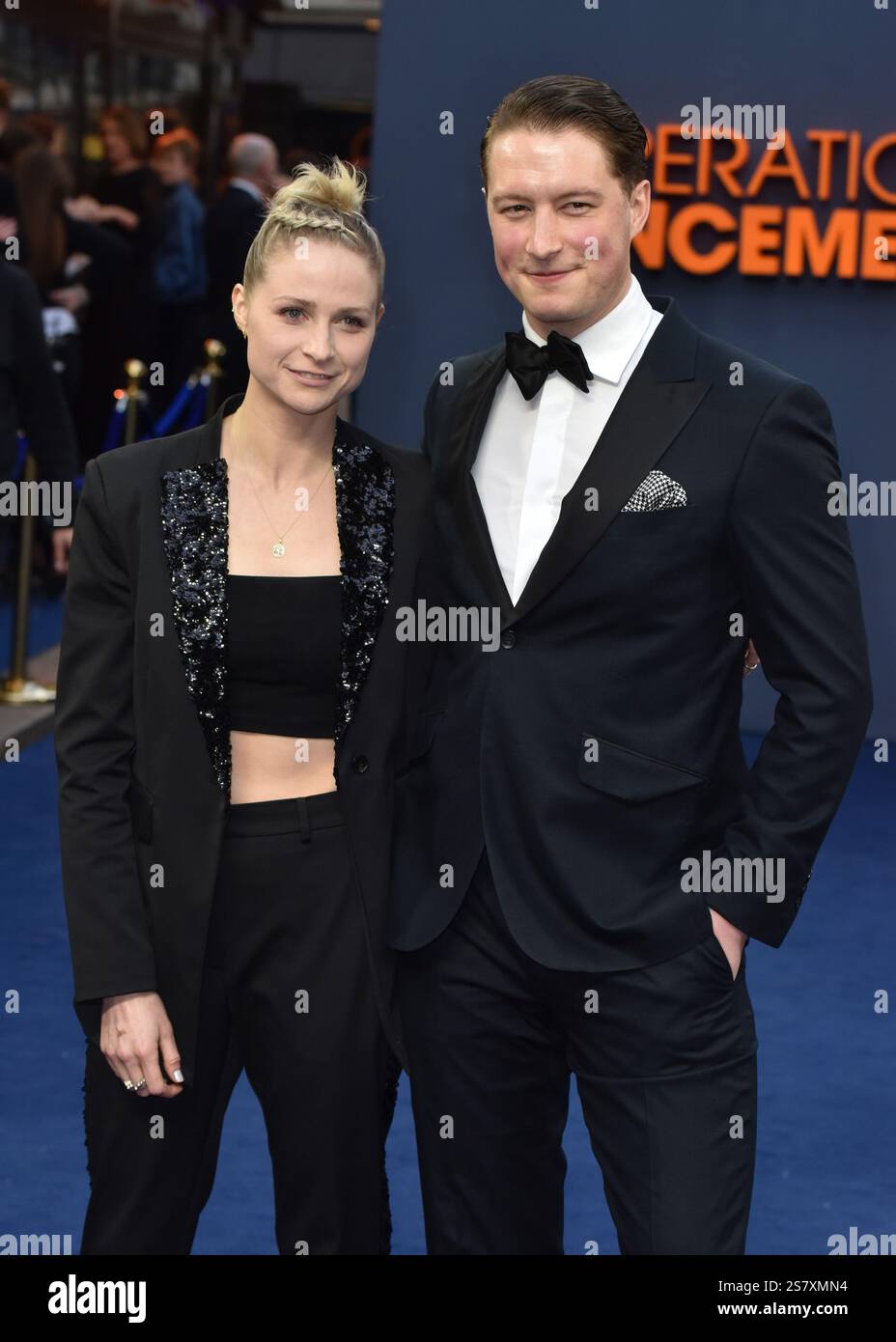 Niamh Algar and Lorne Macfadyen attends 'Operation Mincemeat' - UK Premiere at the Curzon ...