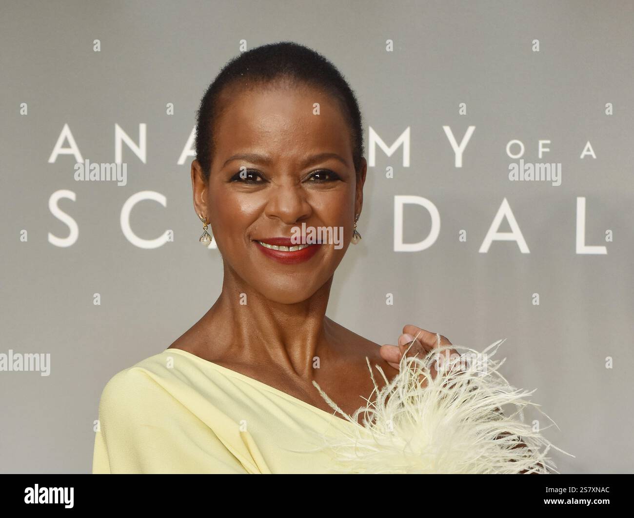 Josette Simon attends 'Anatomy of a Scandal' - World Premiere at the Curzon Mayfair, London ...