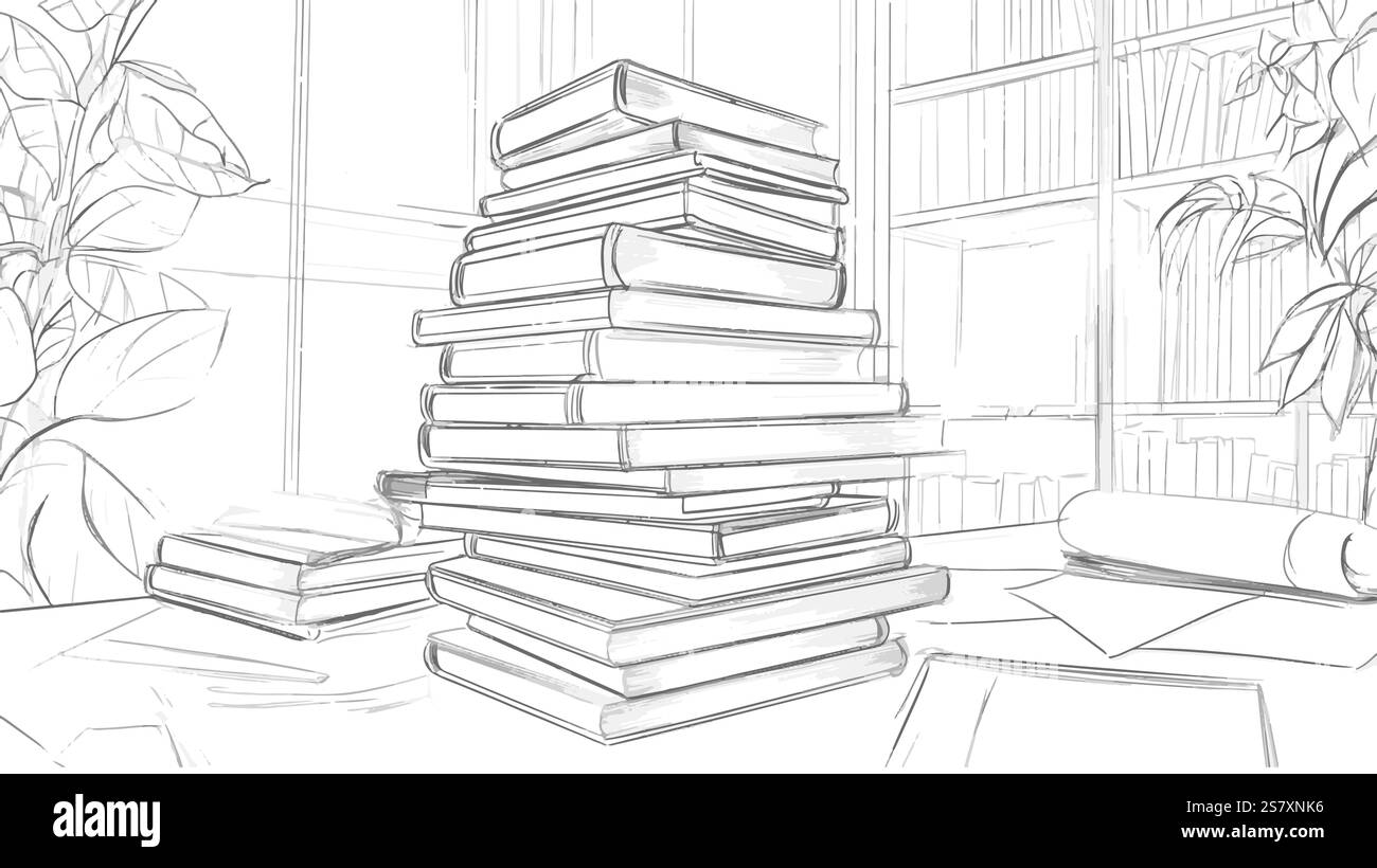 Single continuous line art education book. Learning apps master degree ...