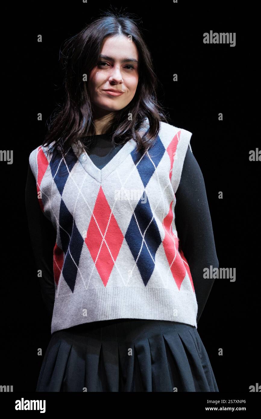 Chiara Oliver attends the presentation of the Universal Music Festival ...