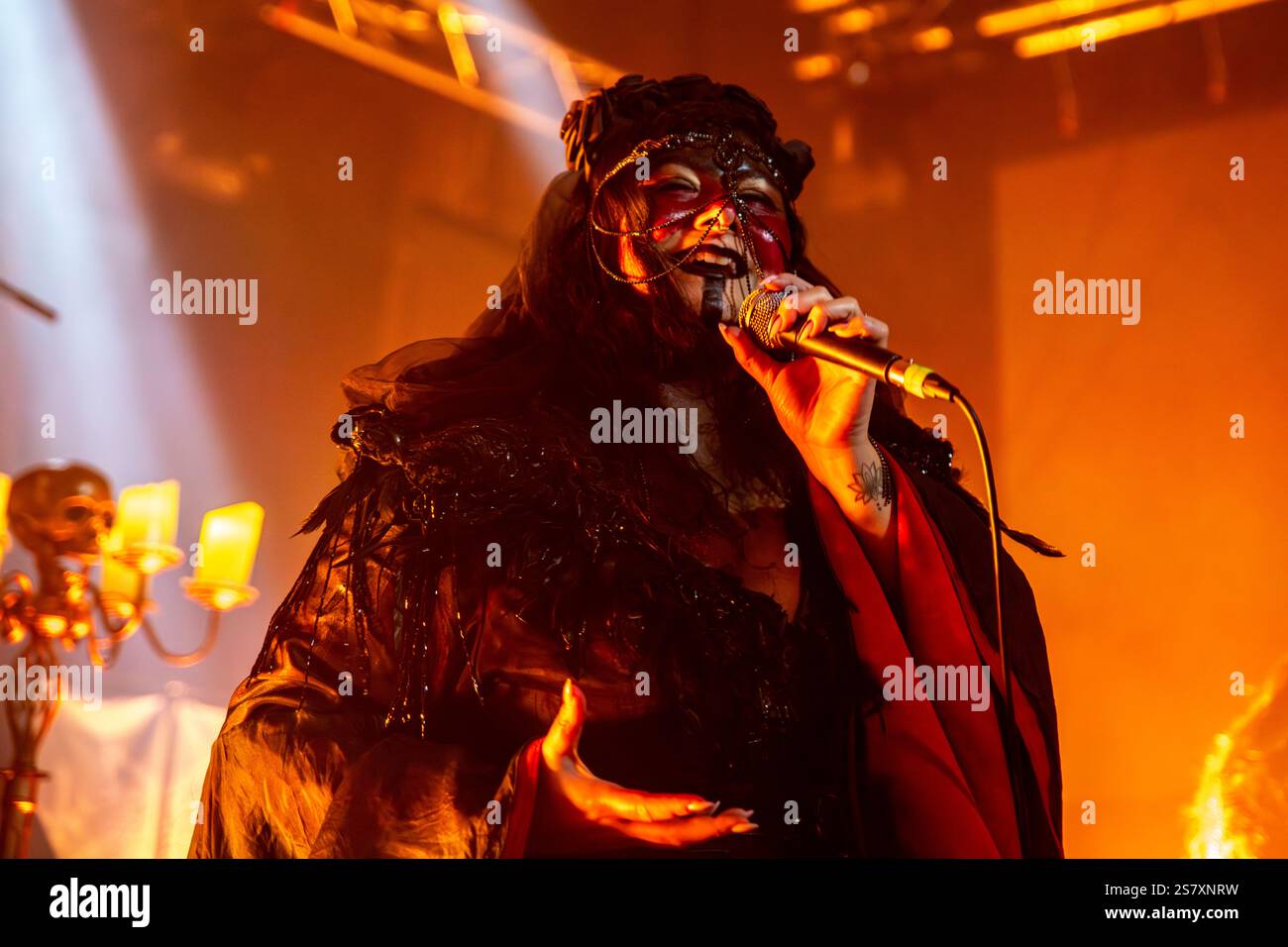 Zagreb, Croatia, 19. 01. 2025. - The Fleshgod Apocalypse an Italian ...