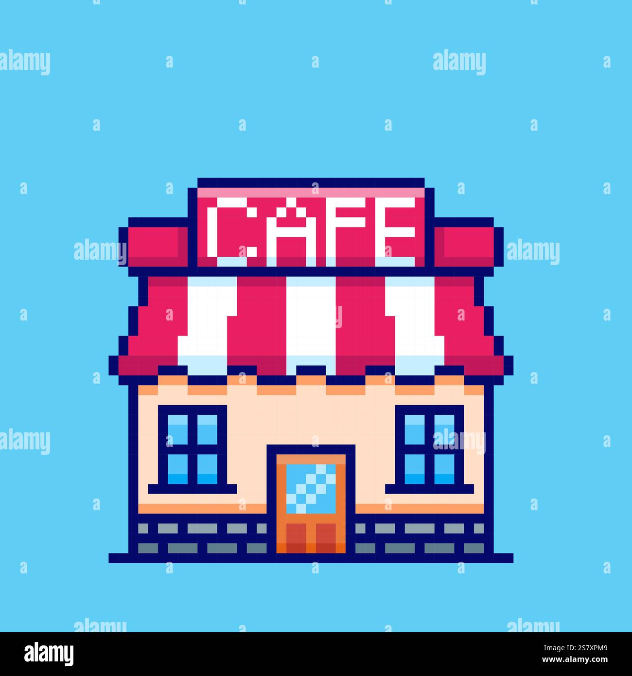 Cafe branding art Stock Vector Images - Alamy