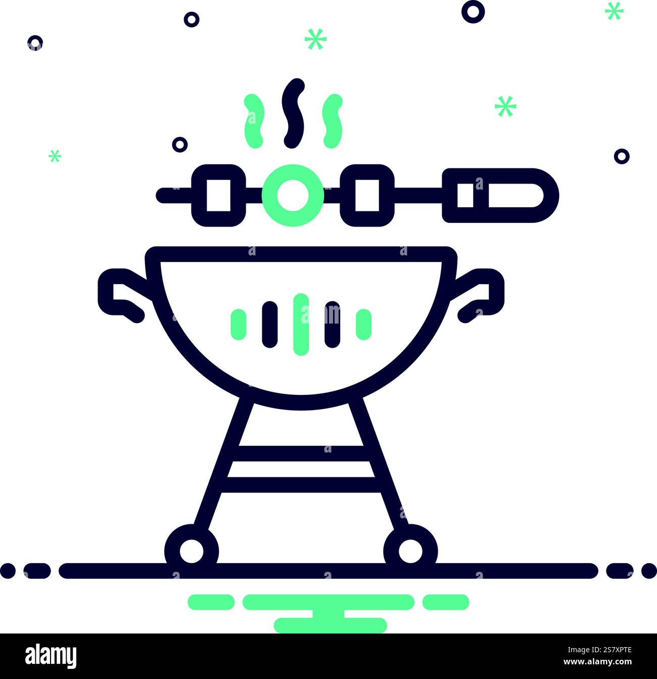 Braai bbq grill Cut Out Stock Images & Pictures - Alamy